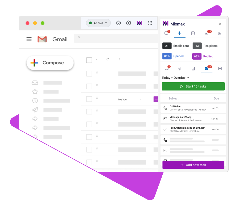 Sales Engagement Platform with Email Tracking | Mixmax